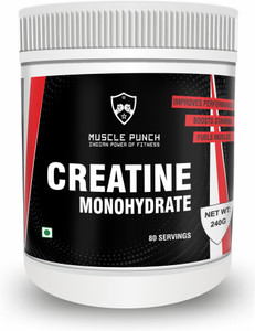 Muscle Punch | Creatine Monohydrate | No Loading Required | Raw Series ...