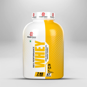 Muscle Gears Performance Whey (Post-Workout with Organic Cows Milk, ISO ...