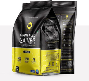 Muscle Throne GIANT FUEL GAINER BANANA Whey Protein Price in India ...