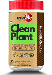 Neulife CLEAN-PLANT Protein Isolate Powder | Vegan Protein Powder ...