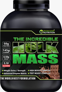 iso scoop nutrition HULK MASS Weight Gainers/Mass Gainers Price in ...