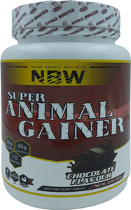 NBW Super Animal Gainer High Protein Weight Gainer | Real Mass Gainer ...