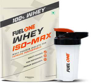 FUELONE Whey Iso-Max, Whey Protein Isolate, 28g Protein with Protein ...