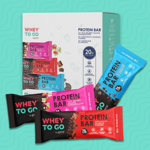 Whey To Go By Gianis Whey To GO Protein Bars Assorted Box Protein Bars ...
