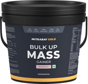 Nutrabay Gold Bulk Mass Gainer, 30g Protein, 554 Calories, Carbs to ...