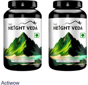ACTIWOW Height Veda Natural Formula for Better Height Development Pack ...