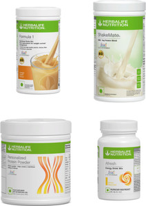 HERBALIFE Formula 1 Shake Orange, Afresh Lemon, Protein 200g, Shakemate ...