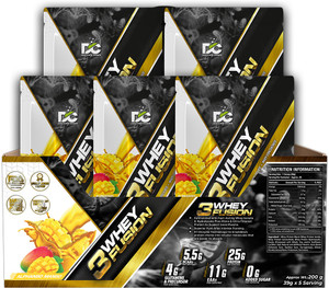 DOCTOR'S CHOICE 3Whey Fusion 25g Protein 5 Sachets Whey Protein Price ...