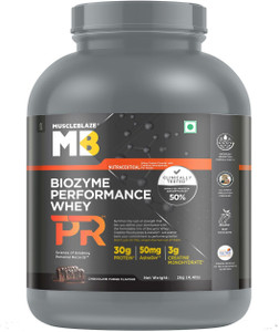 MUSCLEBLAZE Biozyme Performance Whey Protein PR with Creatine ...