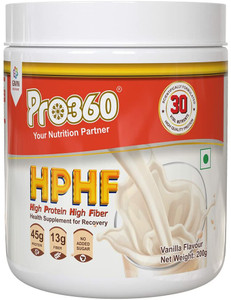 PRO360 HPHF High Protein High Fiber Nutritional Supplement Powder for ...