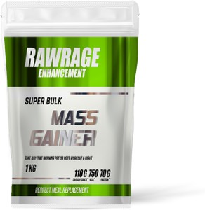 Rawrage Super Bulk | Extreme Muscle Builder Mass Gainer (Chocolate, 1 ...