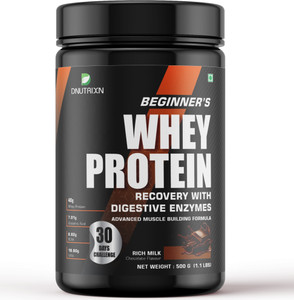 DNUTRIXN Beginner's High Whey Protein 40G | Advanced Muscle Building ...