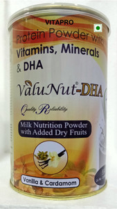 VITAPRO ValuNut DHA Dryfruit Protein Powder For Wieght gain,muscle gain ...