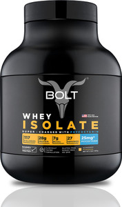BOLT Whey Isolate with Phycocyanin for Muscle Support & Recovery, 2LB ...