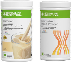HERBALIFE Formula1 Vanilla Flavor 500g & Protein Powder 400g (900 g ...