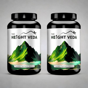 Height Veda Premium Supplement for Natural Height Increase Plant-Based ...