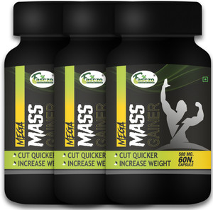 Fasczo Mega Mass Weight Gain Capsule Muscle Gainer Product , Mass ...