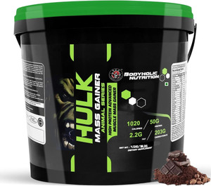 BN BAGRI NUTRITION HULK MASS GAINER HIGH PROTEIN ADVANCE MUSCLE MASS ...