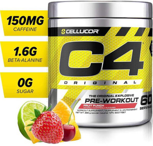 Cellucor C4 ORIGINAL EXPLOSIVE PRE-WORKOUT ( FRUIT PUNCH Flavor) 60 ...