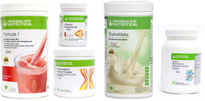 HERBALIFE FORMULA1SHAKE STRAWBERRY+PP200+SHAKEMATE+CINNAMON ...