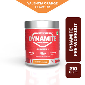 Wellversed Dynamite Pre-Workout (210g, 15 Servings) | Unleash Explosive ...