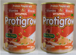 VITAPROL Protigrow Protein Powder Calcium Energy Weight Muscle Growth ...