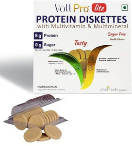 Voll Pro Lite Sugar-Free | Protein Diskettes with Multivitamin and ...