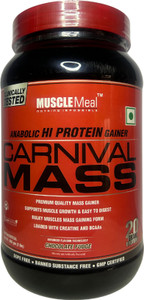 Muscle Meal Anabolic Hi Protein, Carnival Mass Gainer, Easy to Digest ...