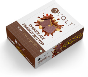 AVOLT Peanut Butter Protein Wafer Bar Energy & Immunity Booster for ...