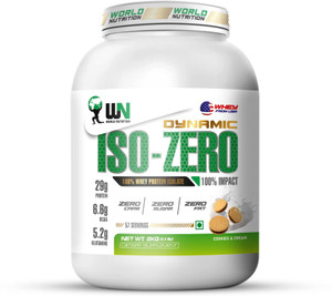 WORLD NUTRITION DYNAMIC ISO-ZERO 100% Whey Protein Isolate For Muscle ...