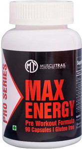 Muscle Trail Pro series Max Energy Pre Workout Price in India - Buy ...