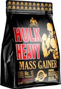 MUSCLE ATTACK Hulk Heavy Mass Gainer 2.7kg Chocolate, 54 Servings With ...