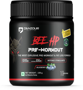DENZOUR NUTRITION Bee-Hp Pre-Workout, Most Explosive Muscle Pump With ...