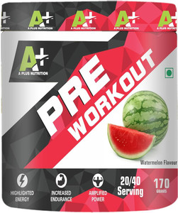A PLUS NUTRITION Preworkout Supplement Increased Endurance Energy ...