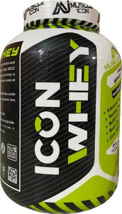 MUSCLE ICON Icon Whey & Premium Whey Protein (5lbs, 2.25kg, Vanilla ...