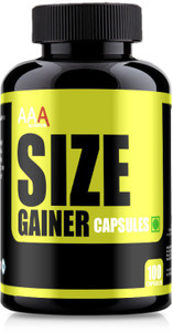AAA Size Gainer Capsules - 100 Weight Gainers/Mass Gainers Price in ...