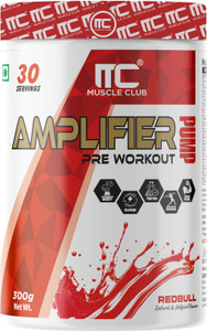 Muscle Club Amplifier Pre-Workout | Boosts Energy, Beta Alanine ...