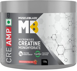 MUSCLEBLAZE Micronised Creatine Monohydrate CreAMP Powder, Trustified ...