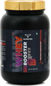 Hulkbooster Whey Booster 100% Whey Protein Powder - 2.2 lbs, 1 kg ...