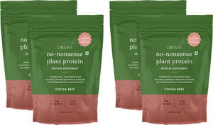 COSMIX No Nonsense Plant Organic Pea & Brown Rice Isolate,Daily Vegan ...