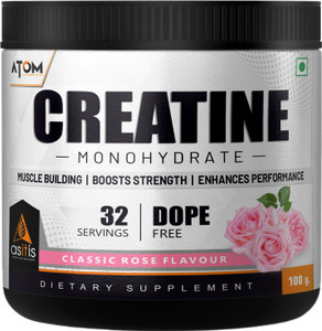 AS-IT-IS Nutrition ATOM Creatine Monohydrate 100g - 32 Servings ...