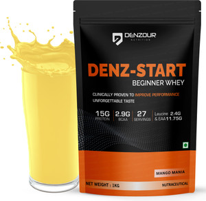 DENZOUR NUTRITION Denz-Start Beginner's Whey Protein Powder Whey ...