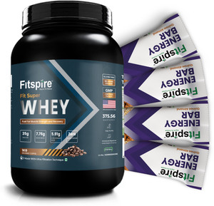 Fitspire Fit Super Whey Protein Muscle Growth & Recovery Free Energy ...