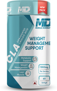 Muscle Dominator CLA 1000mg Fat Burner (60 Capsules) Energy Bars Price ...