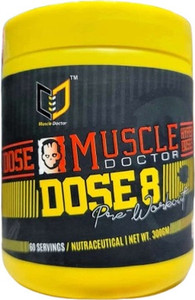 Muscle Doctor DOSE 8 Pre Workout Pre Workout Price in India - Buy ...