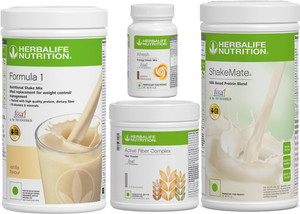 Herbalife Nutrition Shake Vanilla Afresh Elachi Active Fibre Complex ...