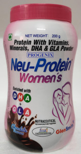 Progenix NEU PROTEIN WOMEN'S PROTEIN WITH VITAMIN, MINERAL, DHA, GLA ...