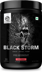 Muscle Trail Black Storm Pre Workout 30 servings | Sweat | Focus | Pump ...