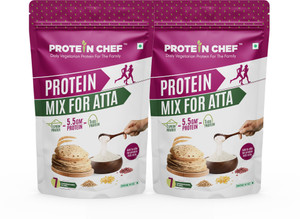 Protein Chef Protein Mix for Atta| Add to Flour for 5.5 g Protein per ...