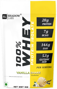 Shadow Labs 100% Whey Isolate with 7G BCAA Whey Protein Price in India ...